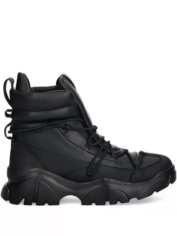 EA7 Lace-up Ankle Boots