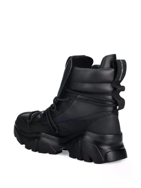 EA7 Lace-up Ankle Boots