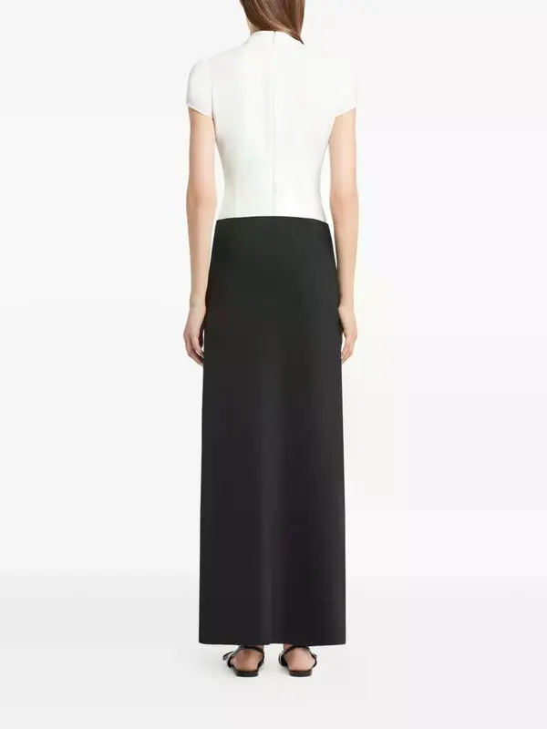 COURREGES Buttoned Long Skirt