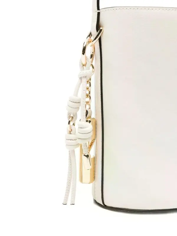 Furla Roxie Medium Bucket Bag - White