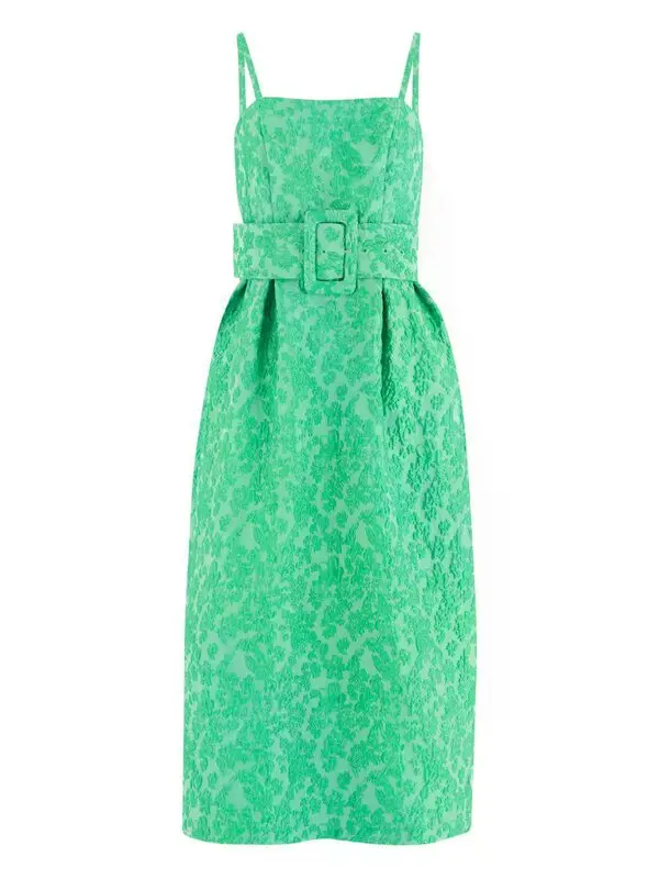 Rosie Assoulin Artichoke Midi Dress