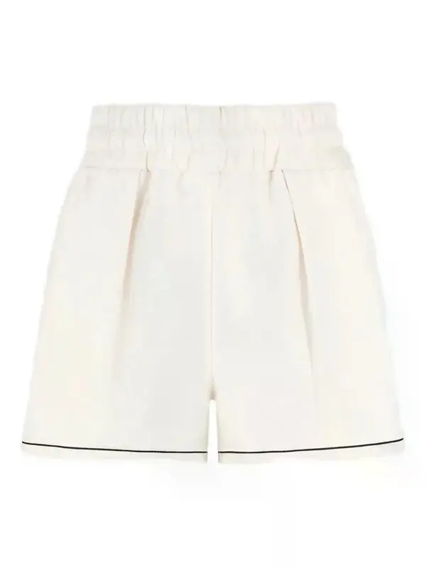 Manière De Voir Maniere De Voir Satin Shorts With Piping