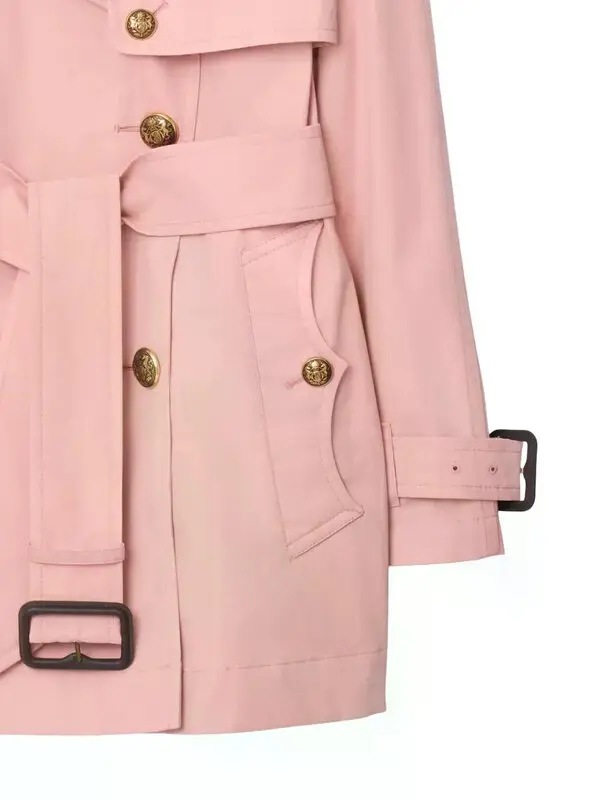 Burberry Fitzrovia Trench Coat - Pink