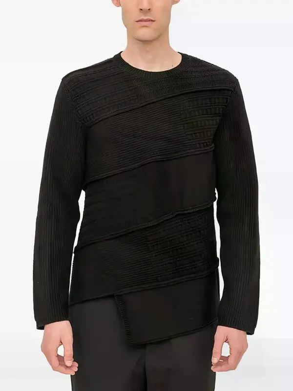 BLACK COMME DES GARÇONS Crew-neck Sweater