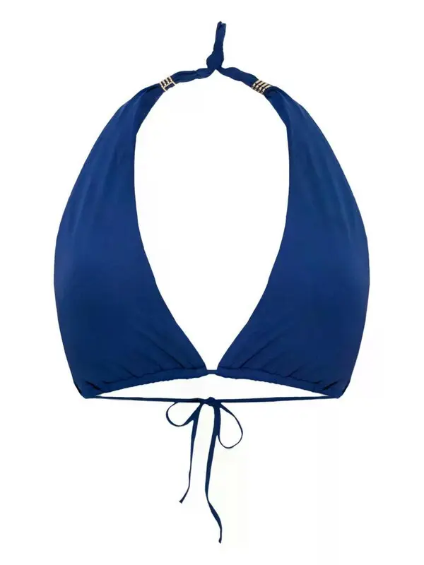 Melissa Odabash Grenada Ring-detail Bikini Top - Blue