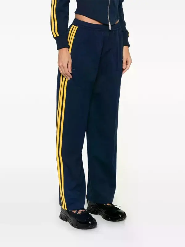 Adidas X Miaou 3-stripes Logo Wide Leg Trousers