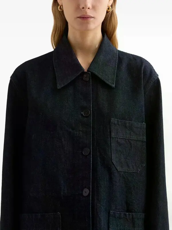 JIL SANDER Patch-pocket Denim Jacket