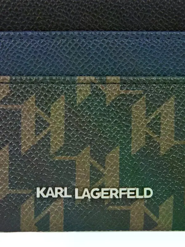 Karl Lagerfeld Monogram-print Cardholder