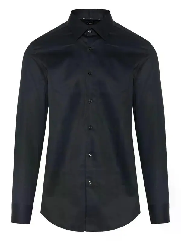 BOSS Button-up Shirt - Black