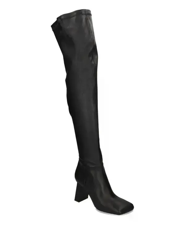 VIC MATIE Square-toe Over-the-knee Boots