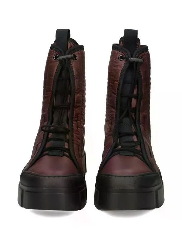 VIC MATIE Quilted Platform Combat Boots