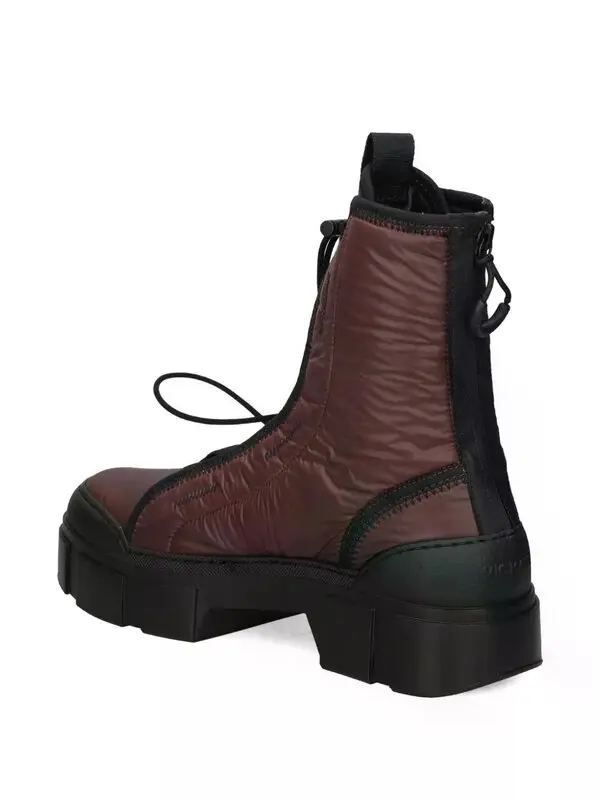 VIC MATIE Quilted Platform Combat Boots