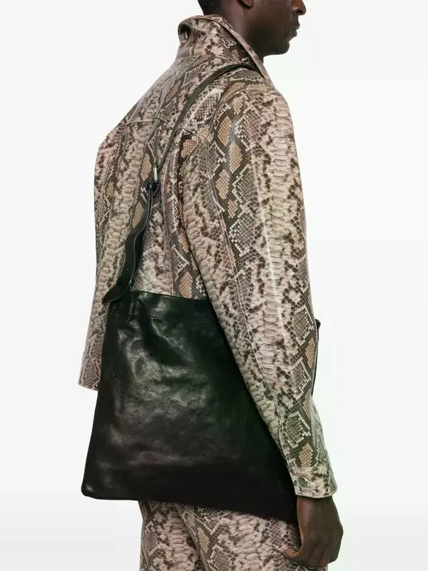 SOMMET Small Lidia Wax-finish Leather Shoulder Bag