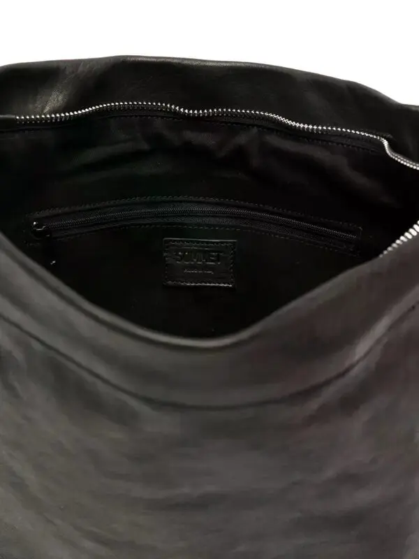 SOMMET Small Lidia Wax-finish Leather Shoulder Bag