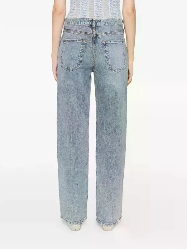 TRIARCHY 5-pocket Straight Leg Jeans