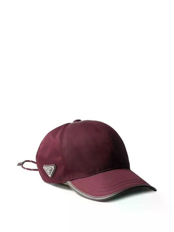 Prada Speedrock Re-nylon Baseball Cap - Red