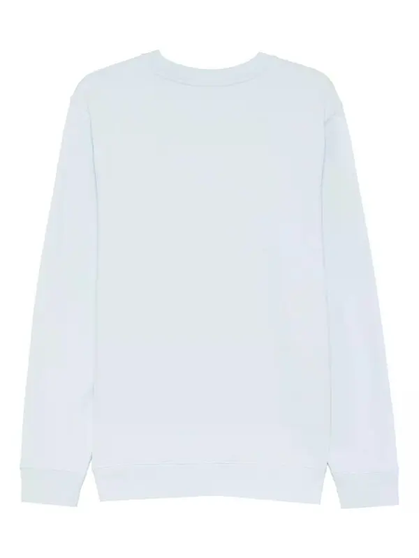 Sunspel Loopback Sweatshirt - Blue