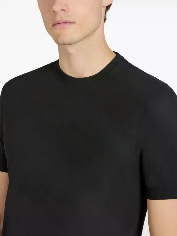 SLOWEAR Cotton T-shirt - Black
