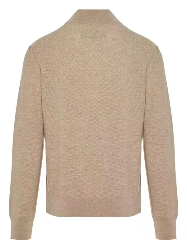 Zegna Half-zip Sweater - Neutrals