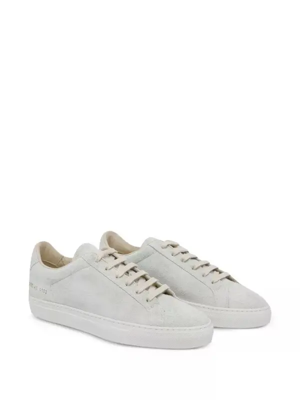 COMMON PROJECTS Logo-detail Suede Sneakers