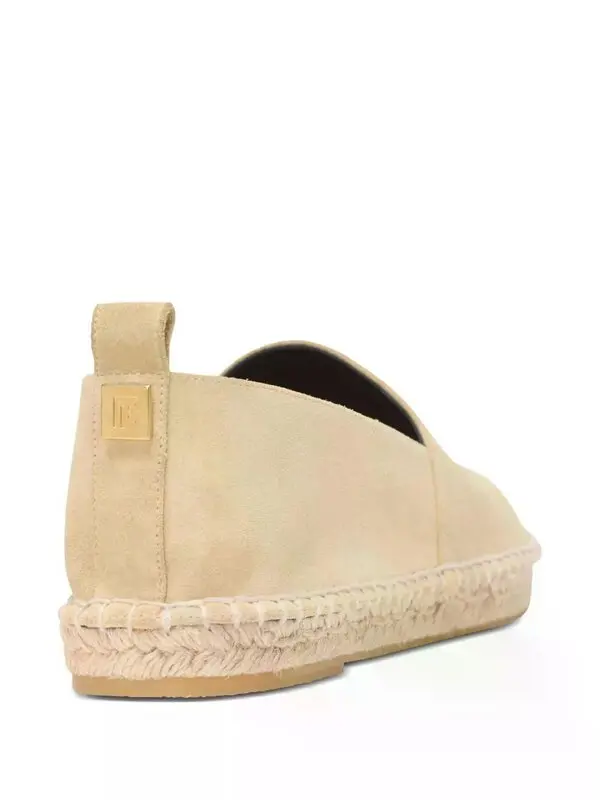 Balmain Suede Espadrilles - Neutrals