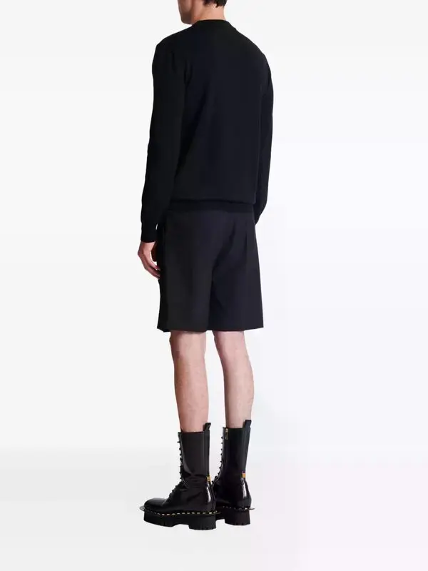 Balmain Crew-neck Wool Sweater