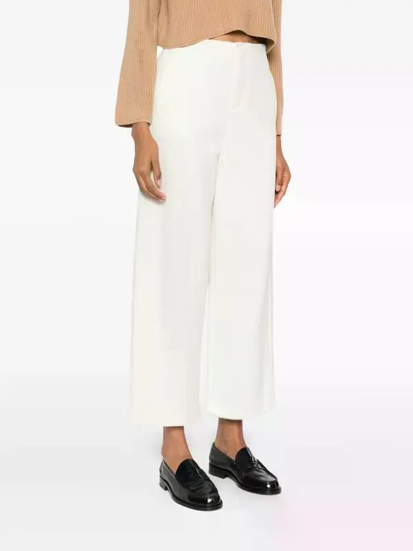 Max Mara Cropped Palazzo Trousers