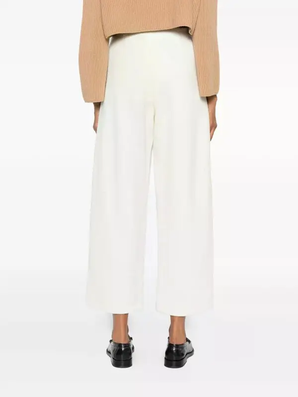 Max Mara Cropped Palazzo Trousers