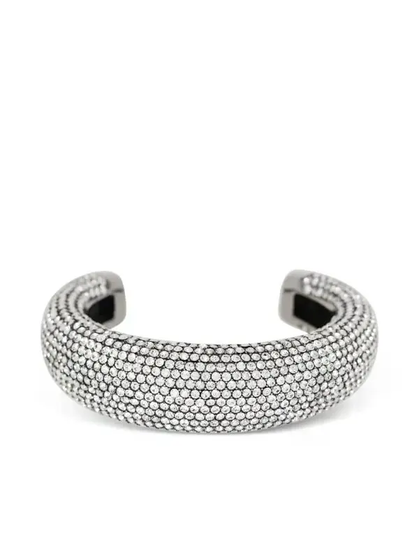 Balmain Rhinestone-embellished Bangle Bracelet Set