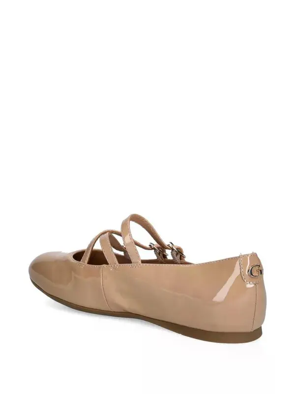 Guess Buckle Straps Ballet Flat
