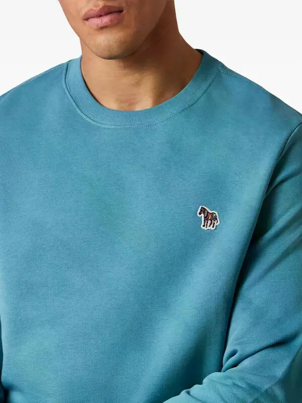 Paul Smith Logo-patch Crew-neck Sweatshirt