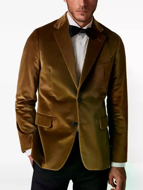 Paul Smith The Brierley Velvet Blazer - Brown