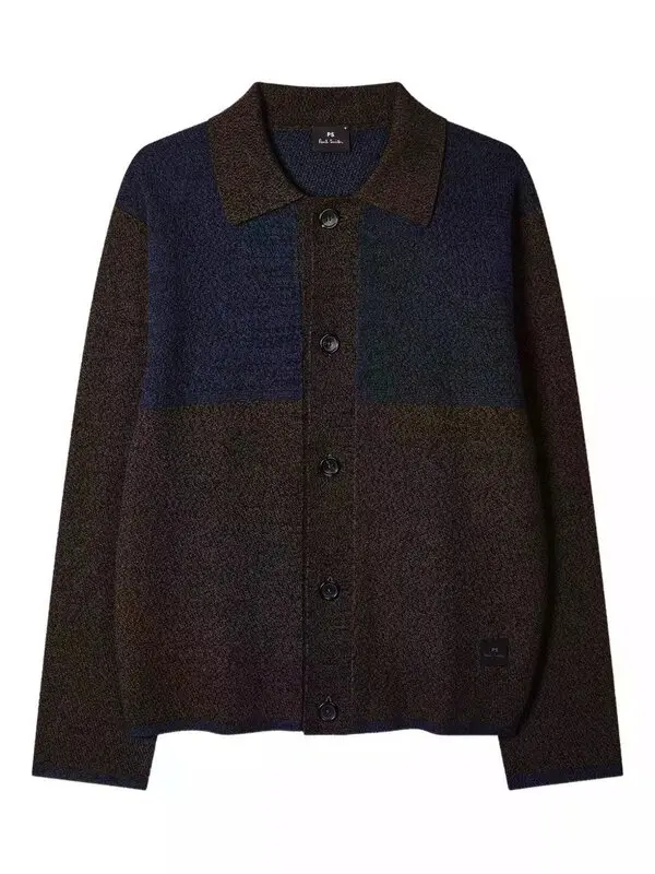 Paul Smith Button-up Color-block Cardigan
