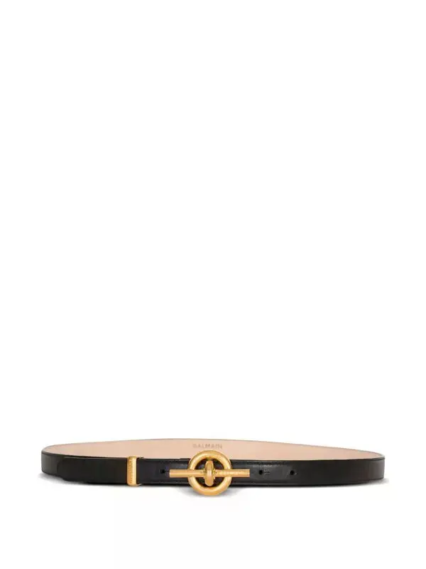 Balmain T-bar Belt - Black