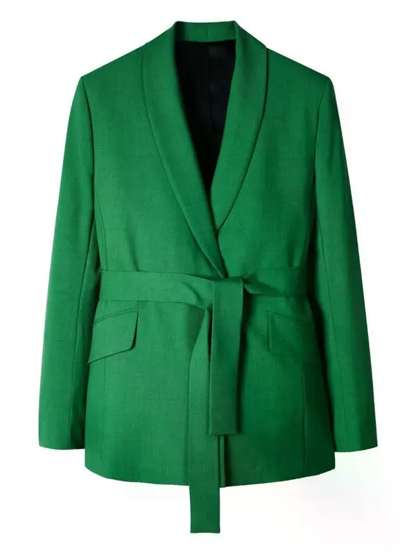 Paul Smith Belted Shawl-lapel Blazer
