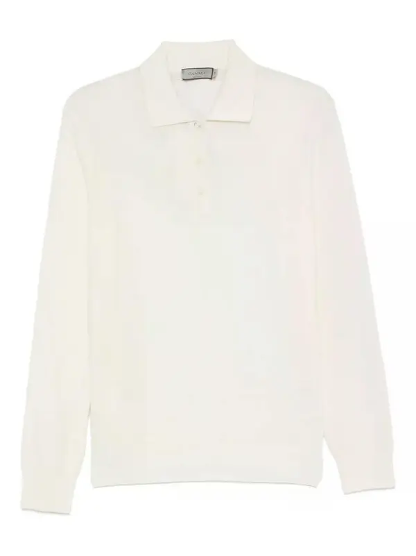 Canali Polo-collar Sweater