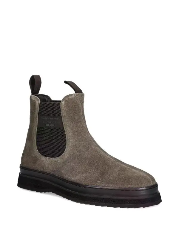 Gant Suede Pull-tab Boots - Grey
