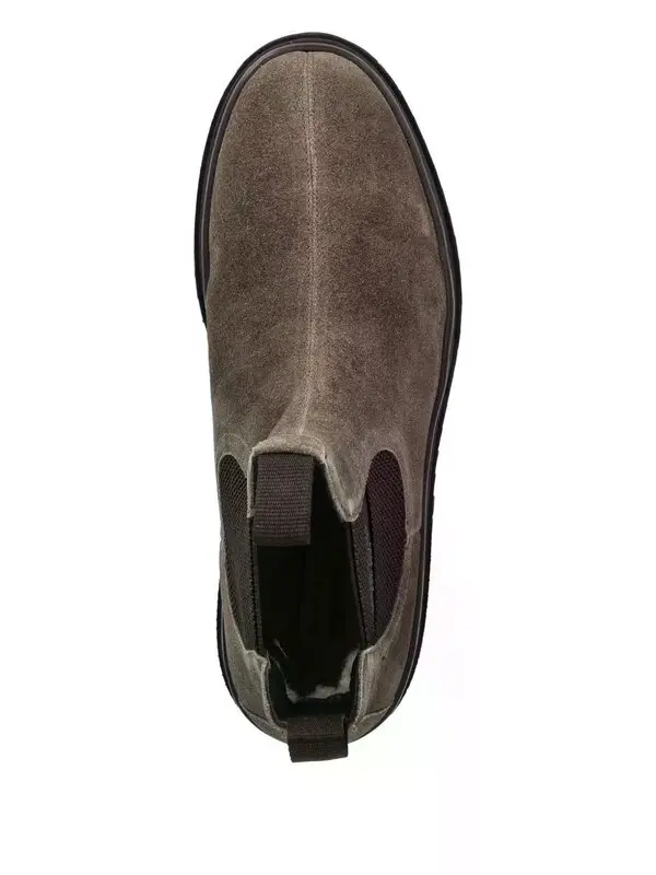 Gant Suede Pull-tab Boots - Grey