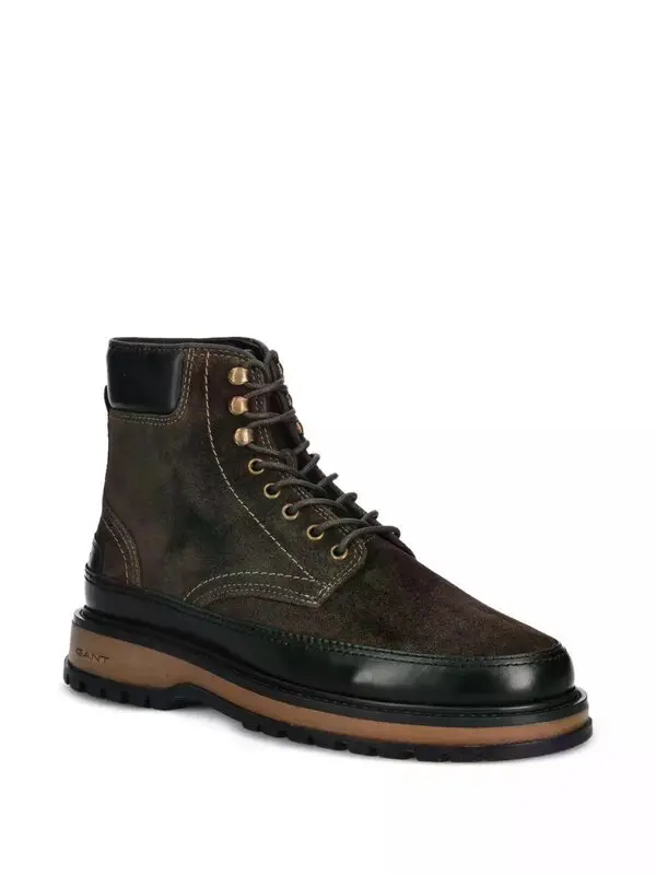 Gant Clafton Panelled Lace-up Boots