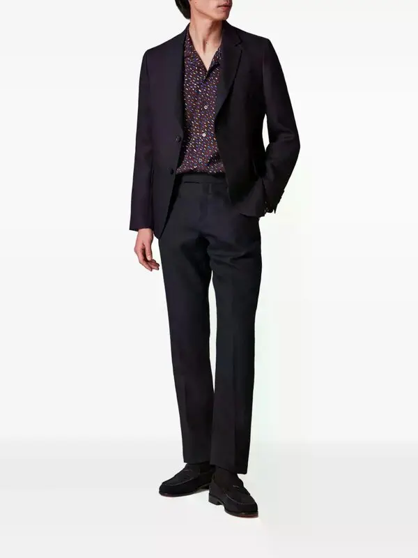 Paul Smith Linen Blazer - Blue