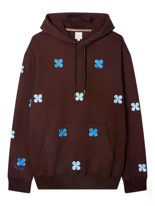 Paul Smith Flower-embroidered Hoodie