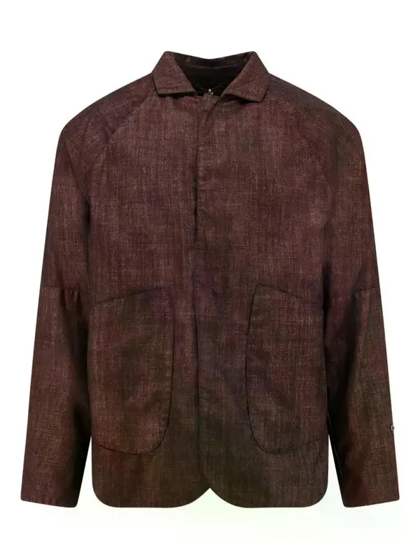 MASSIMO OSTI STUDIO Wool Jacket - Brown