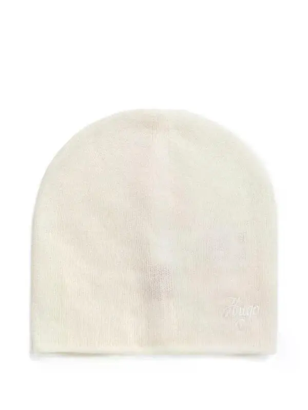 Hugo Embroidered-logo Beanie