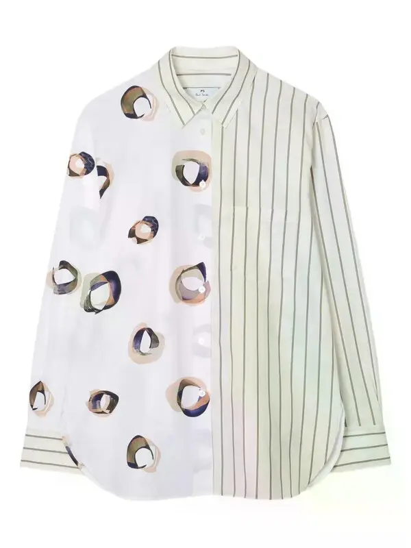 Paul Smith Printed Striped Shirt