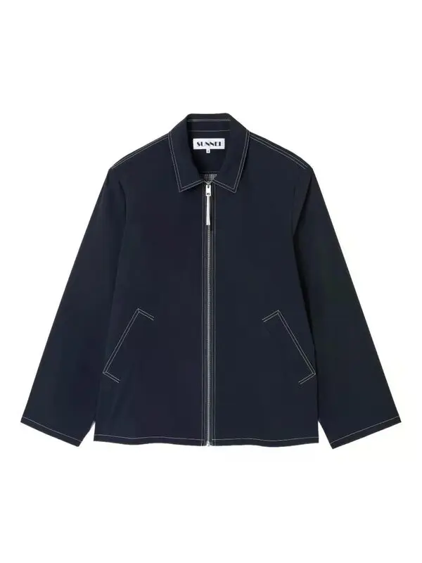 Sunnei Contrast Stitching Simo Jacket