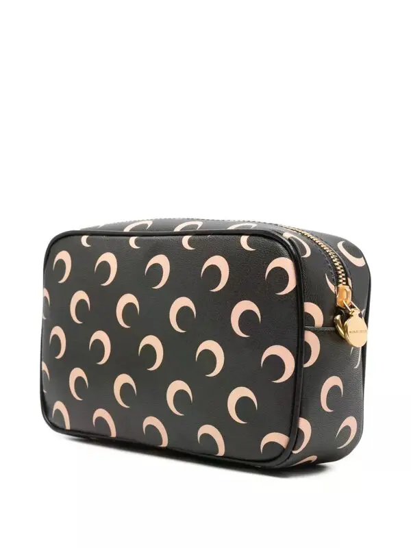 MARINE SERRE Moon Canvas Camera Shoulder Bag
