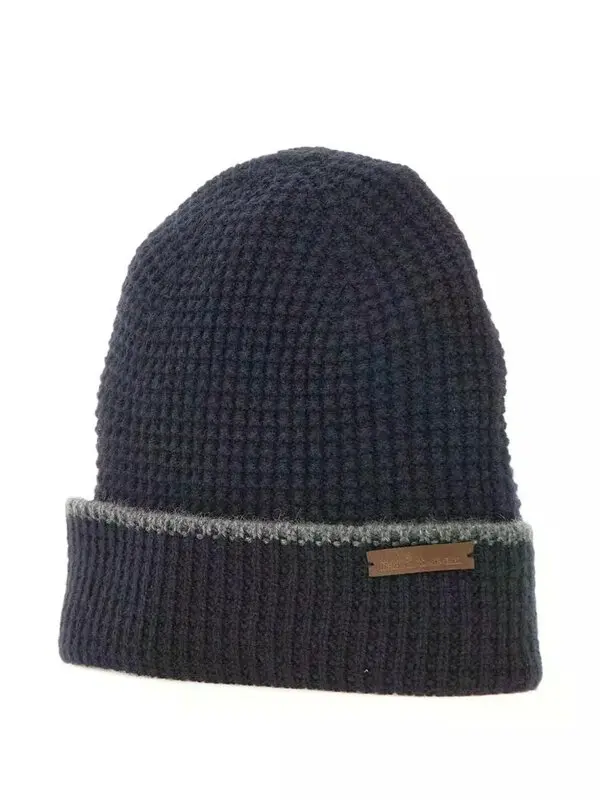 Kiton Beanie Hat - Blue