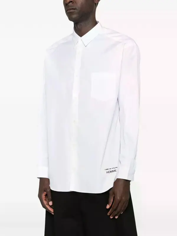 Comme Des Garçons Cotton Collar Shirt