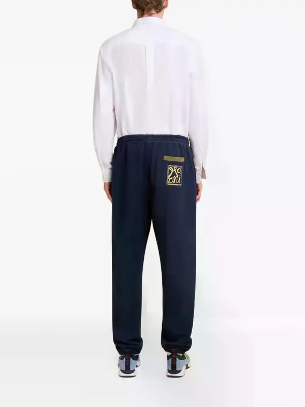 Marni Cotton Sweatpants With Frame Logo