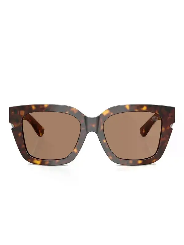 Burberry Tortoiseshell Square Sunglasses - Brown
